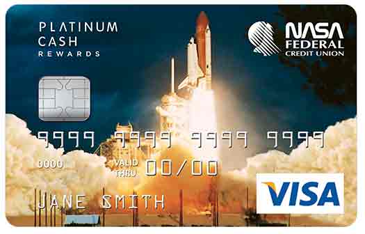 Visa Platinum Cash Rewards | NASA Federal Credit Union